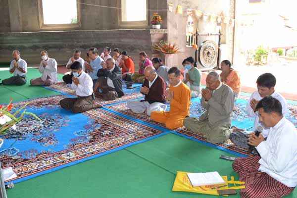 တန့်ယန်းမြို့ အောင်တော်မူစေတီတော်ကြီး၏ ပထမအကြိမ် အသံမစဲမဟာပဌာန်း ရွတ်ဖတ